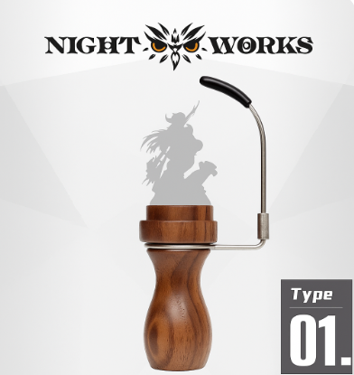 Night Works Miniature Painting Handle No. 1